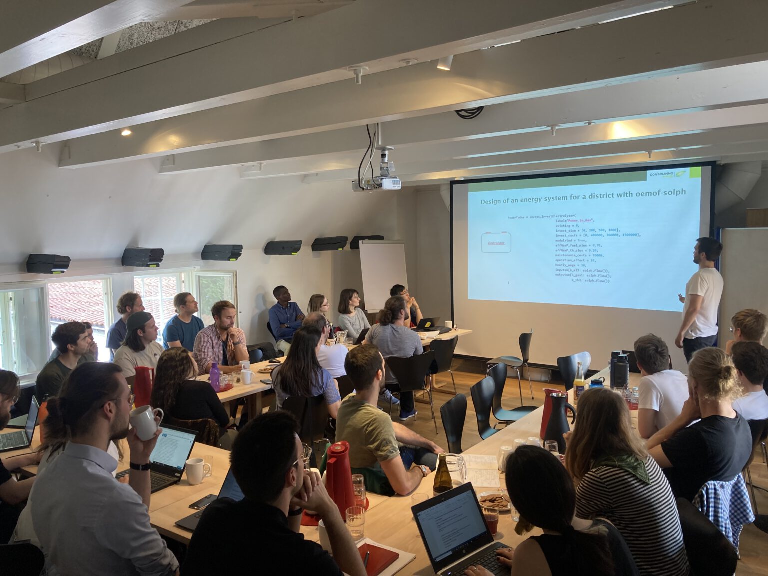 A modular open source framework to model energy supply systems